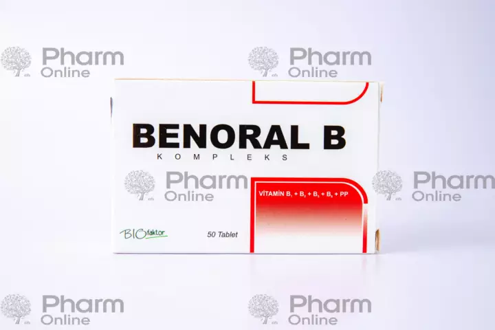 Benoral B kompleksi № 50 (Həblər) (Biofaktor Sp.z.o.o.) (Polşa) qiyməti ...