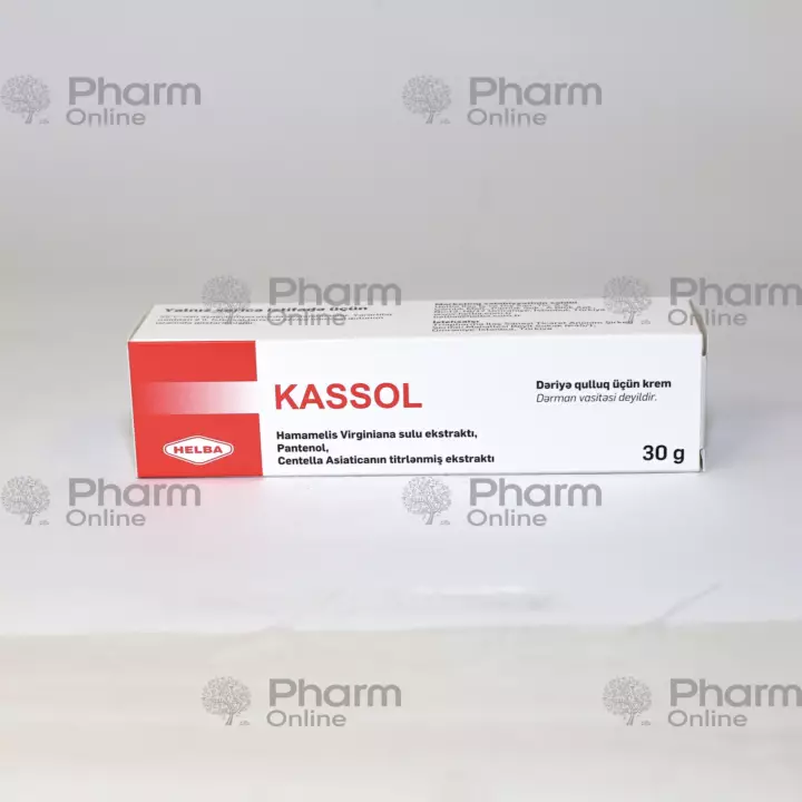Kassol 30 qr (Krem) (Türkiyə) qiyməti | Pharmastore