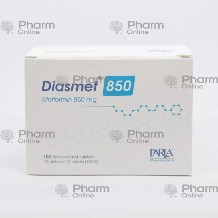 Diasmet 850 mg № 100 (Tabletlər)(Azərbaycan)