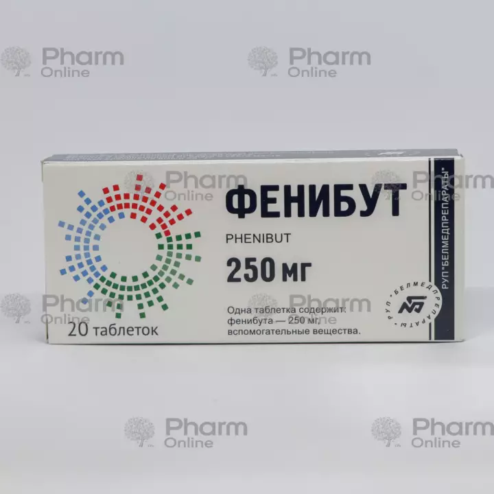 Phenibut 250 mg № 20 (Tablets)