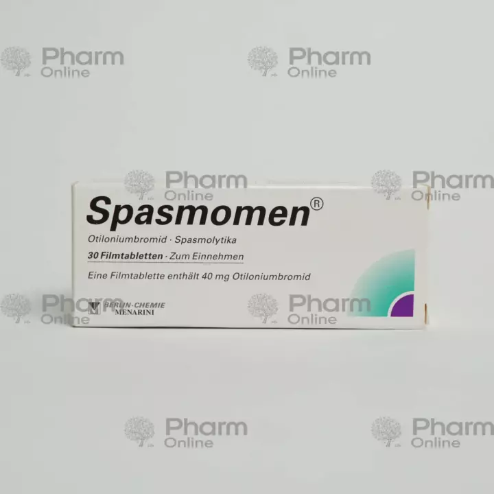 Spazmomen 40 mg № 30 (Tabletlər)