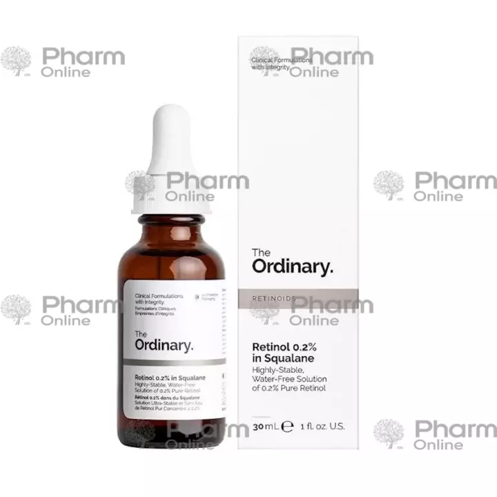 The Ordinary retinol 0.2% in squalane 30ml serum qiyməti | Pharmastore