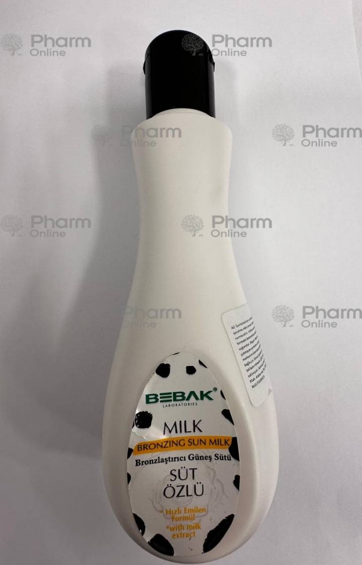 Günəş kremi "BEBAK" südlü 215 ml