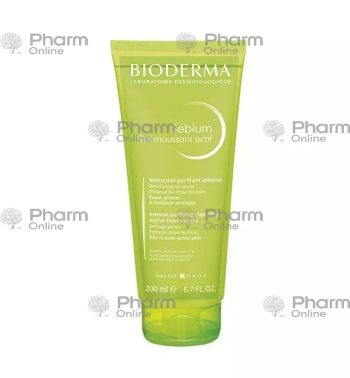 Bioderma Sebium Moussant gel Activ yağlı və sızanaqlı dəri 200 ml