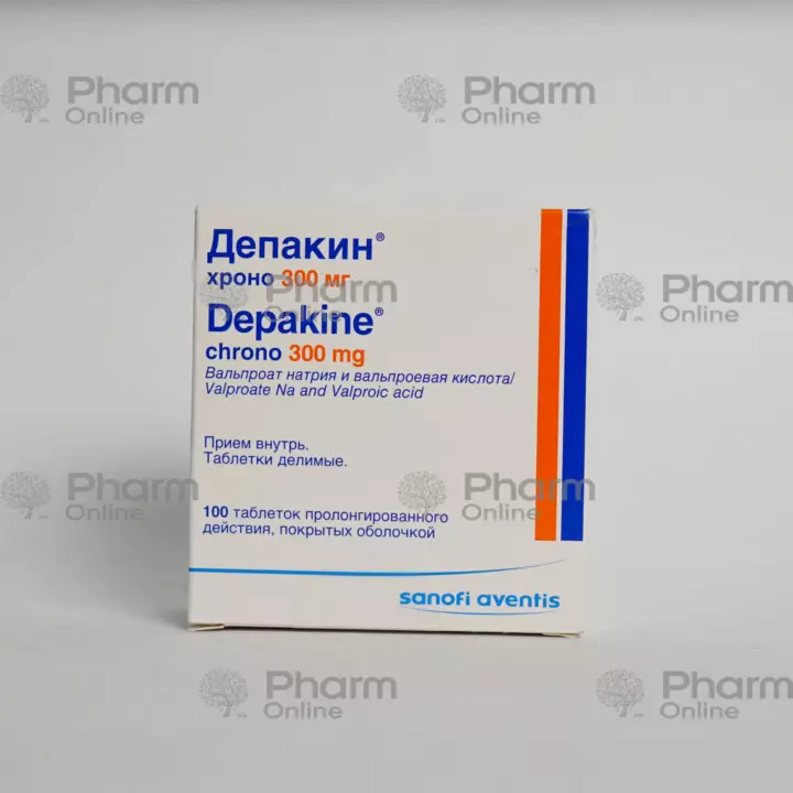 Depakine chrono 300 mg № 100 (Tablet) (Fransa)