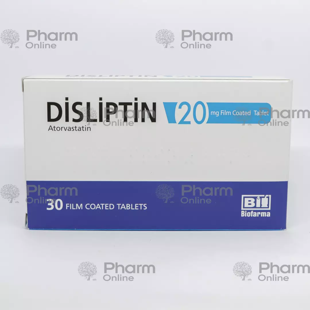 Disliptin 20 mg № 30 (Tablet) (Biofarma İlaç San. ve Tic. A.Ş.) (Türkiyə)