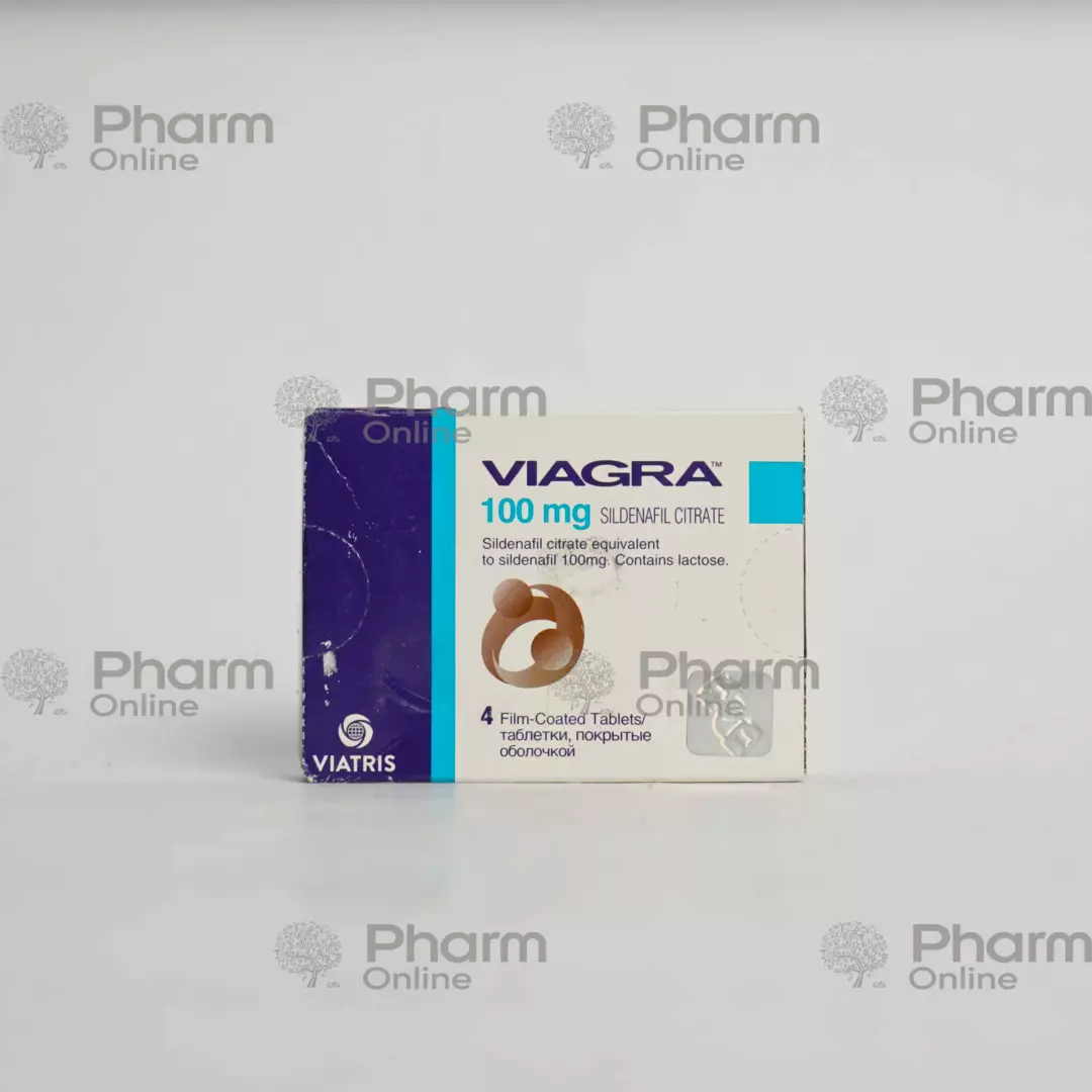 Viagra 100 mg № 4 (Tablet) (ABŞ)