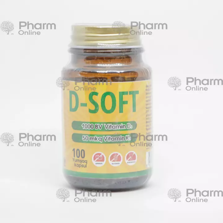 D-Soft №100 (Kapsullar) qiyməti | Pharmastore