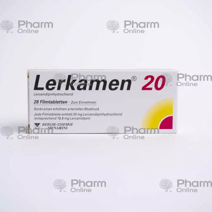 Леркамен 20 мг №28 (Таблетки) цена | Pharmastore