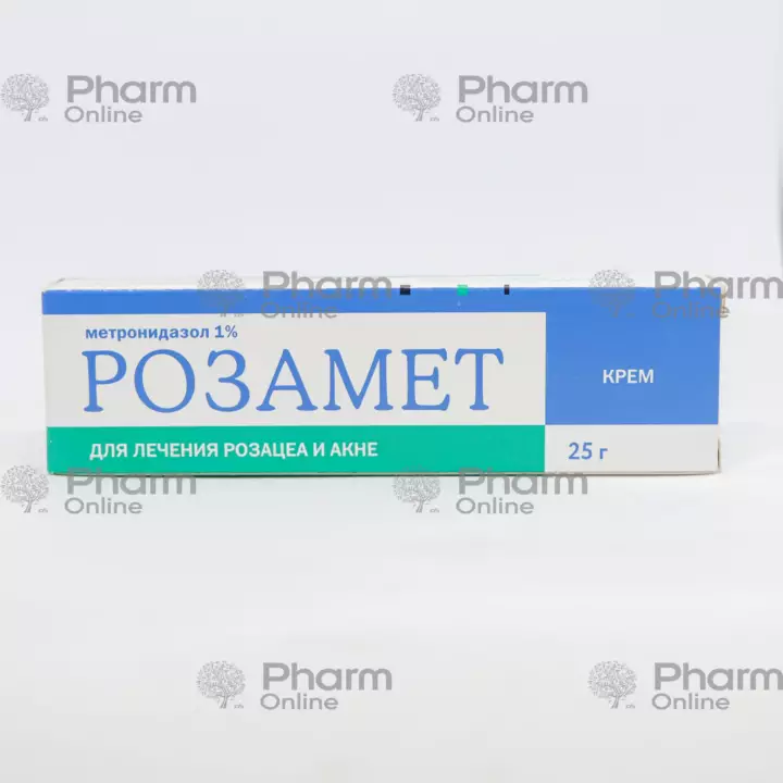 Rozamet 1% 25 gr (Cream) price | Pharmastore