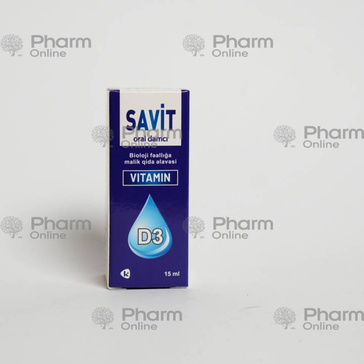 Savit D3 15 ml (Damcı)
