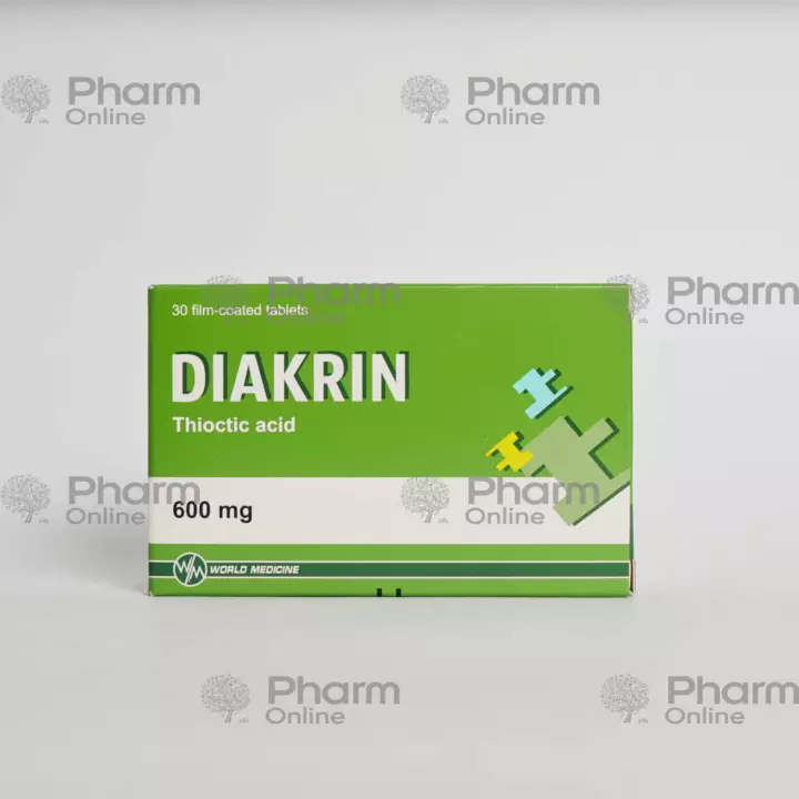 Diacrine 600 mg № 30 (Tablets) price | Pharmastore