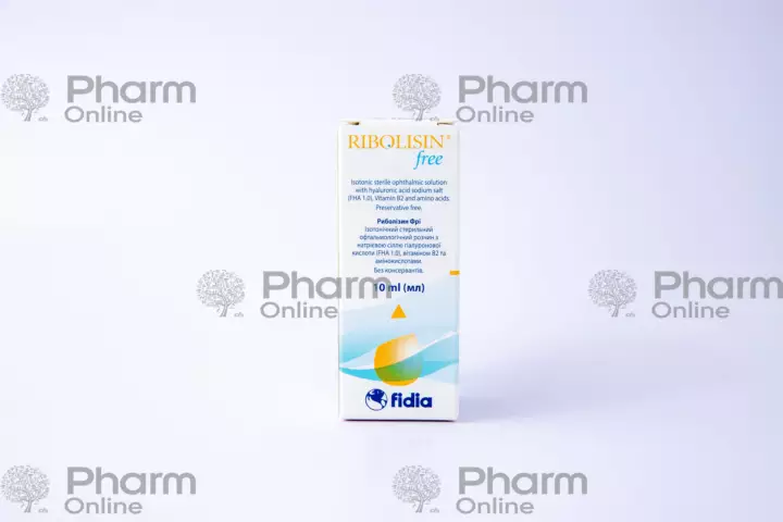 Ribolisin Free 10 ml (Eye drops)
