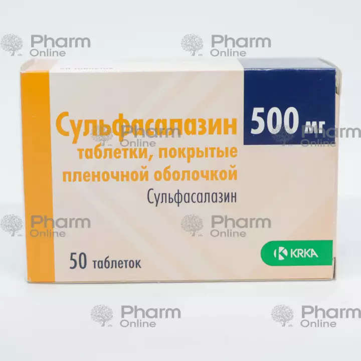 Sulfasalazin 500 mq № 50 (Tablet) (Sloveniya)