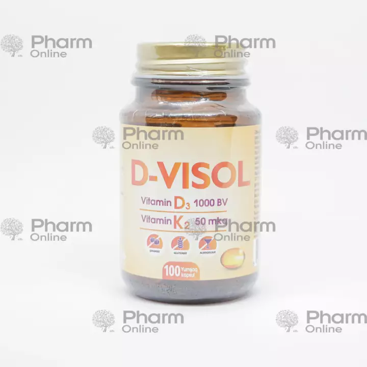 D-Visol D3 K2 №100 (Kapsullar)