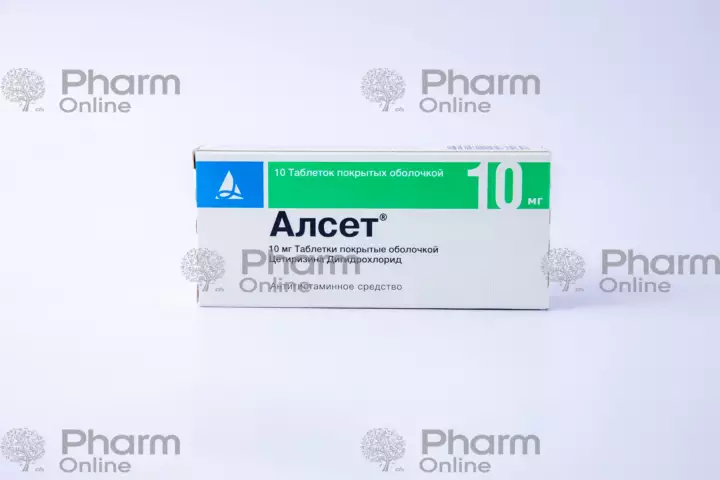 Alset 10 mq 10 tablet – allergiya və burun axıntısına qarşı antihistamin