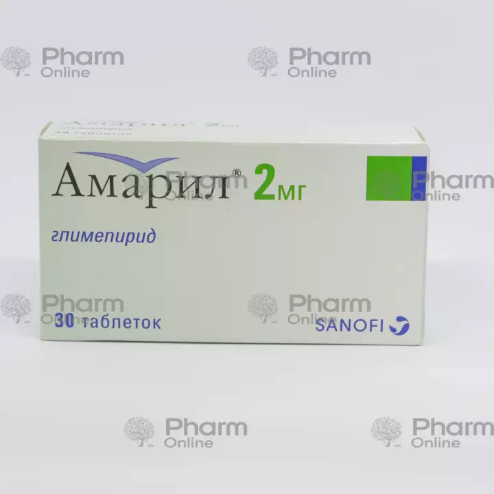 Amaril 2 mq № 30 (Tabletlər) (İtaliya)