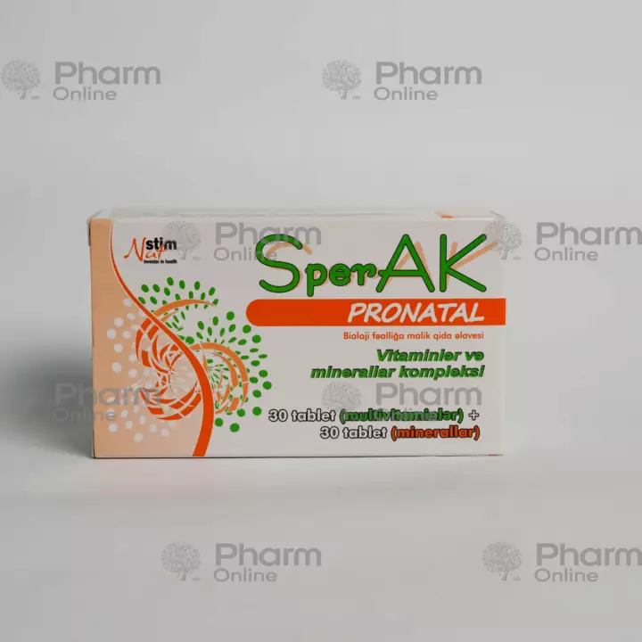 Sper Ak pronatal № 60 (Kapsullar)