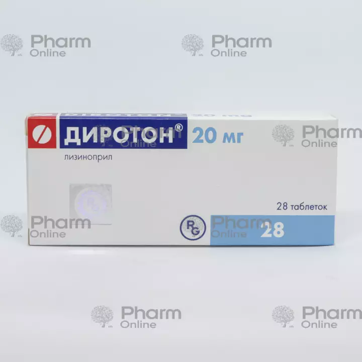 Diroton 20 mq №28 (Tabletlər) qiyməti | Pharmastore