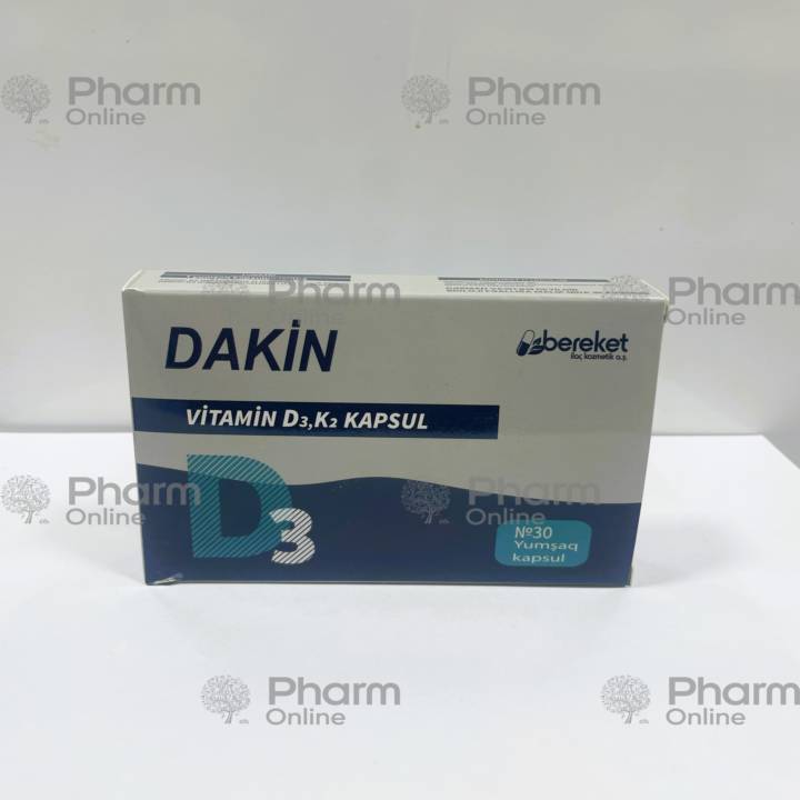Dakin D3 vit № 30 qiyməti | Pharmastore