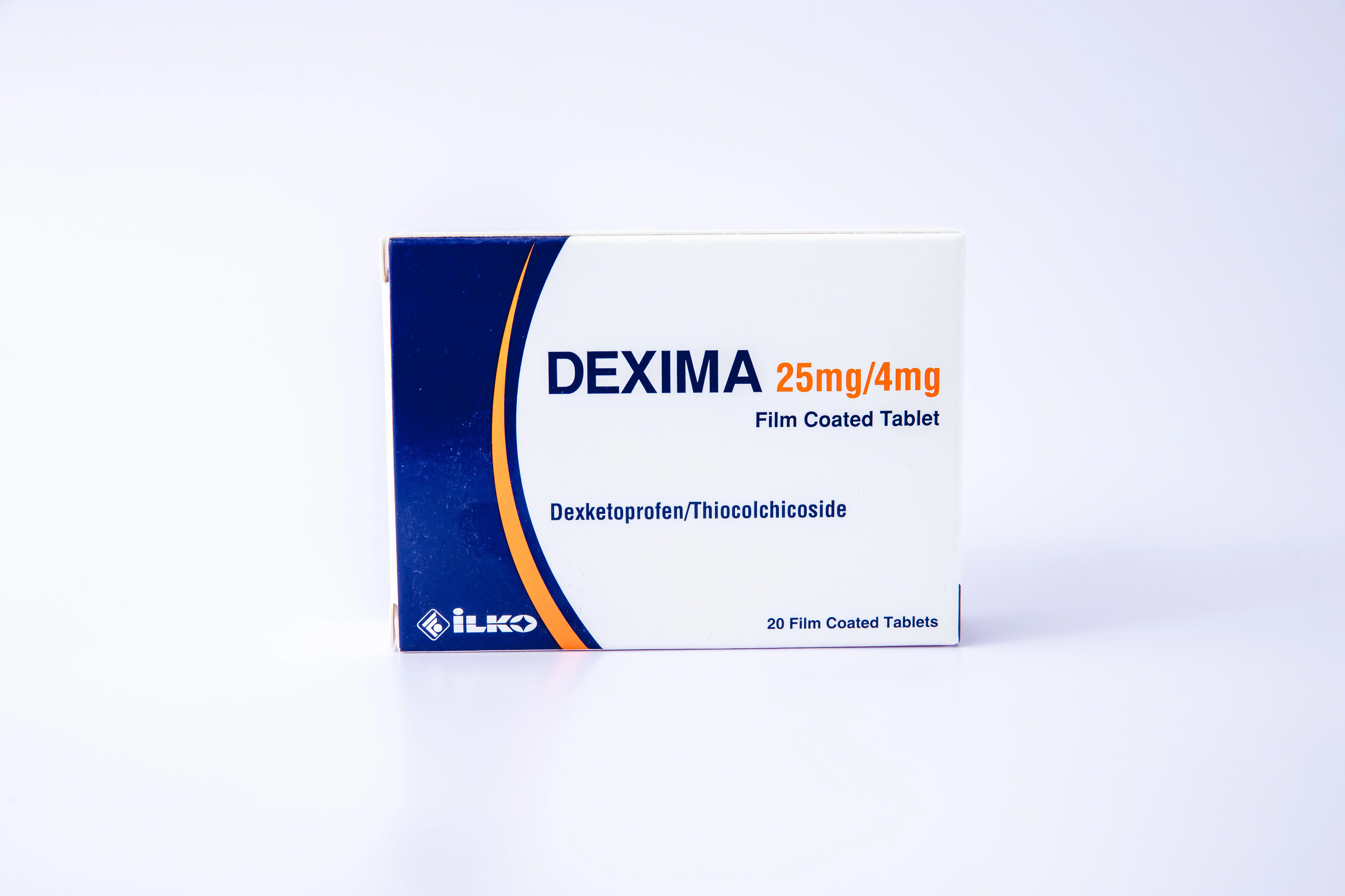 Deksima 25 mg/4 mg № 20 (Həblər)(Türkiyə)