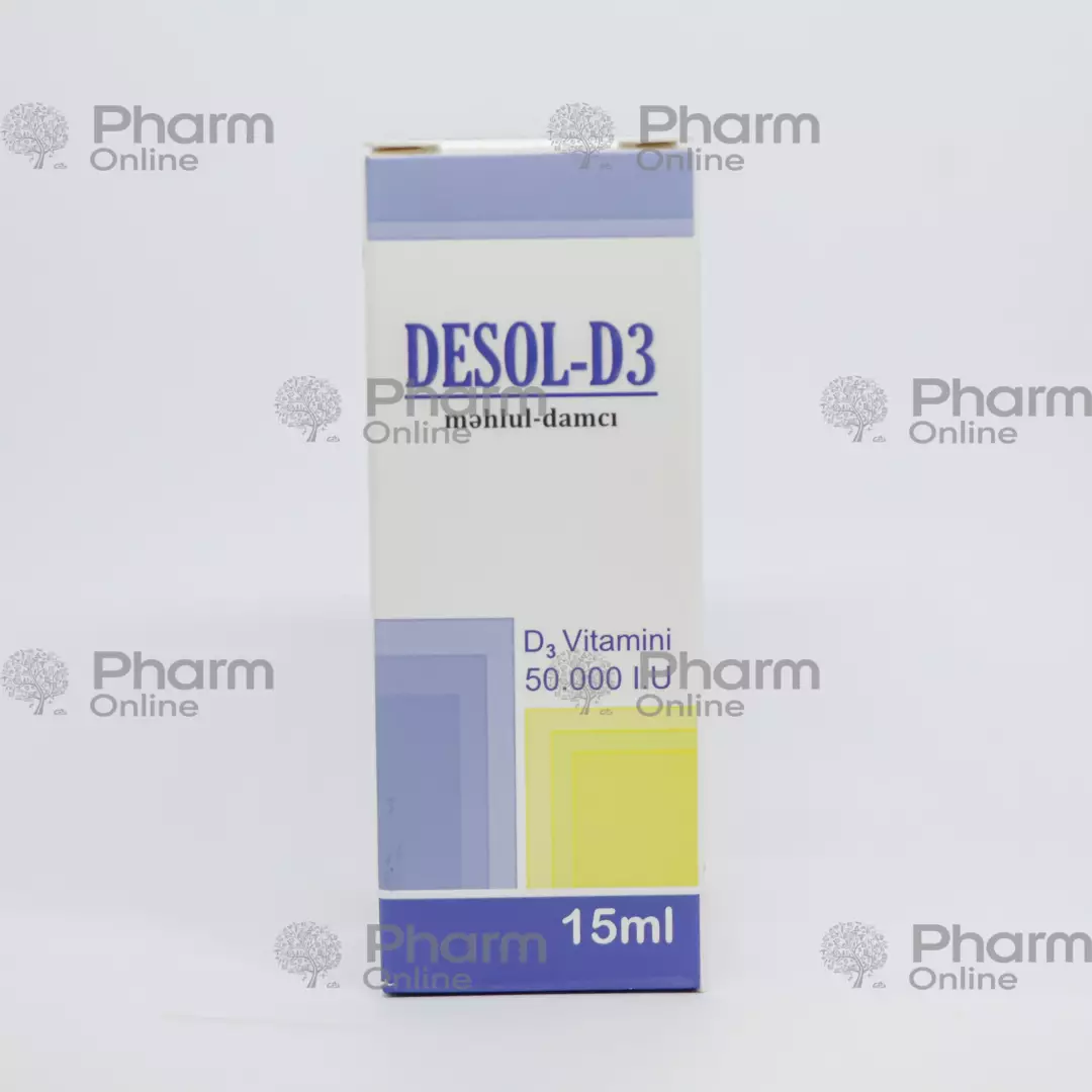 Desol-D3 15 ml (Damla) (Türkiyə)
