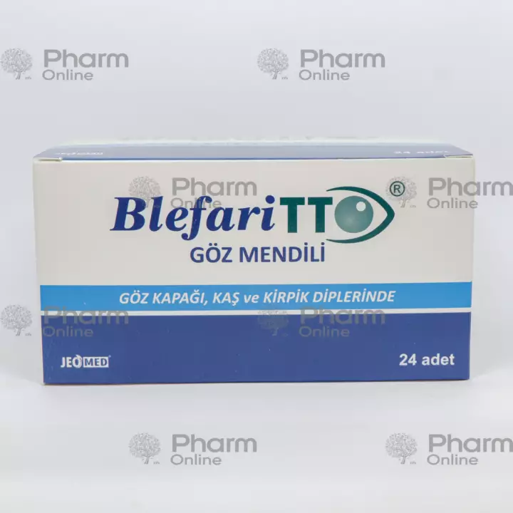 Blefaritto (gözlər üçün) № 24 (Steril salfetlər) qiyməti | Pharmastore
