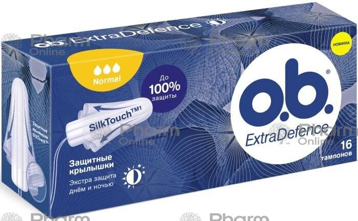Tampon OB Procomfort Extra Defense Normal № 16