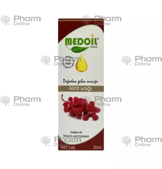 Gənəgərç yağı 30 ml (Medoil) (Türkiyə) qiyməti | Pharmastore
