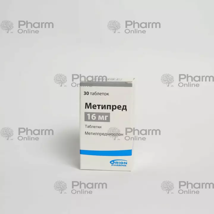 Metipred 16 mg № 30 (Tabletlər) (Finlandiya)