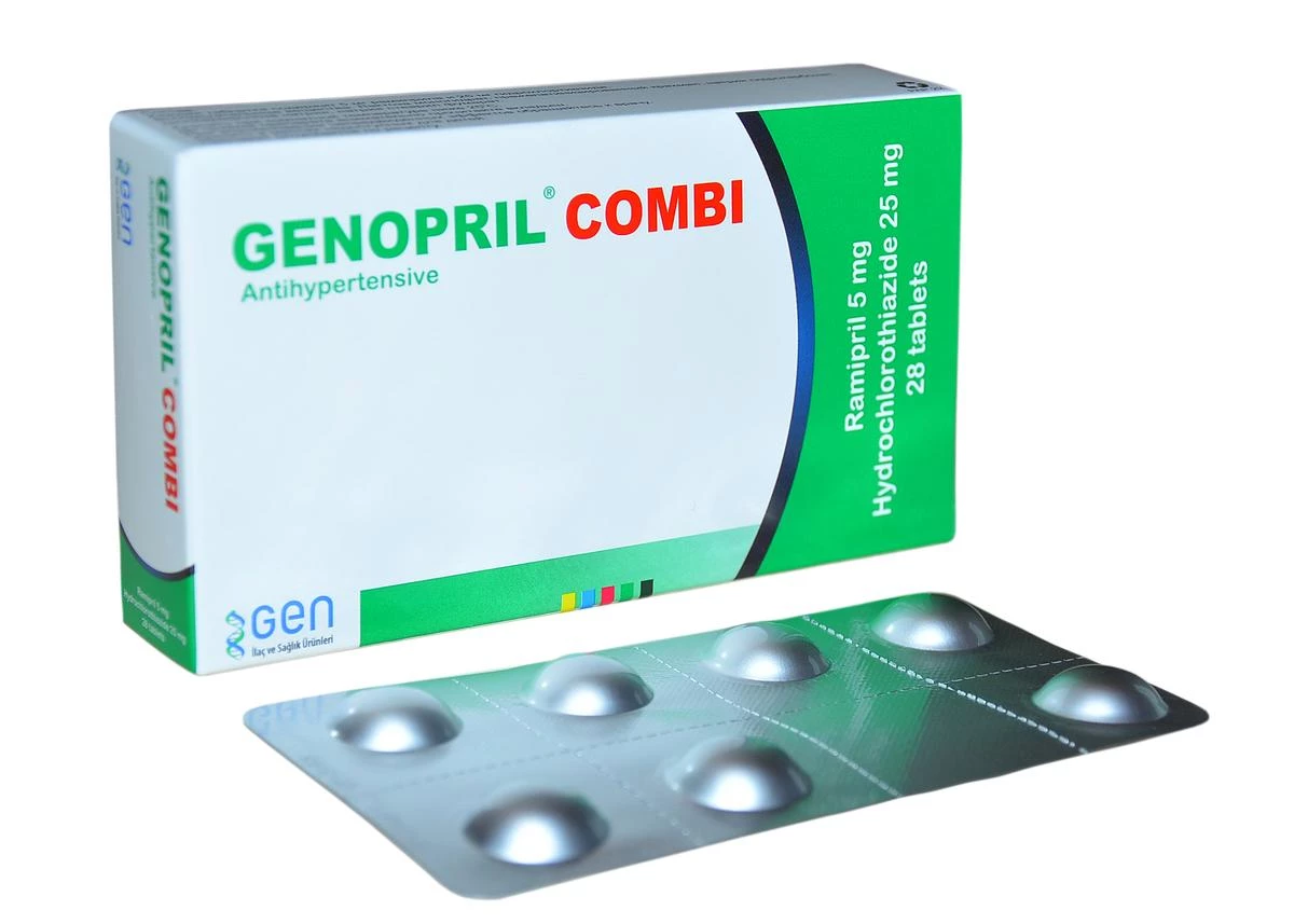 Genopril combi 5 mg/25 mg №28 (Tablets)