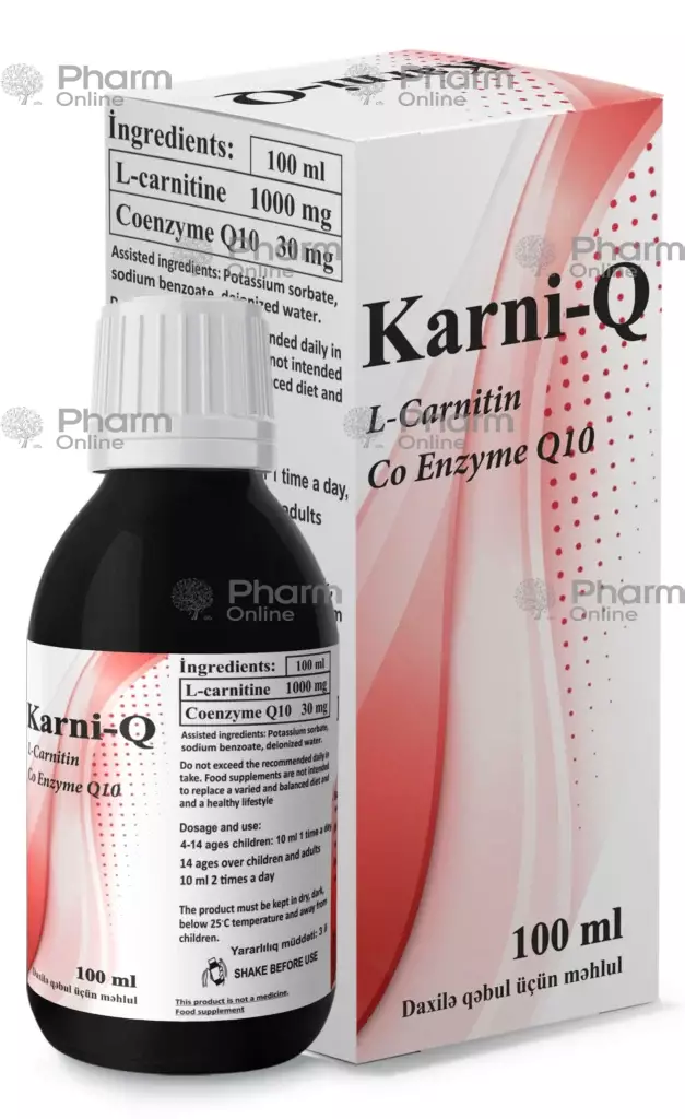 Karni-Q 100 ml (Şərbət) qiyməti | Pharmastore