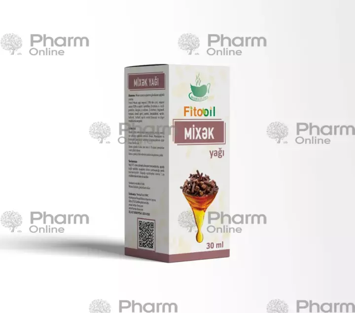 Mixək yağı FITOOIL 30 ml (Herba Flora) (Azərbaycan) qiyməti | Pharmastore