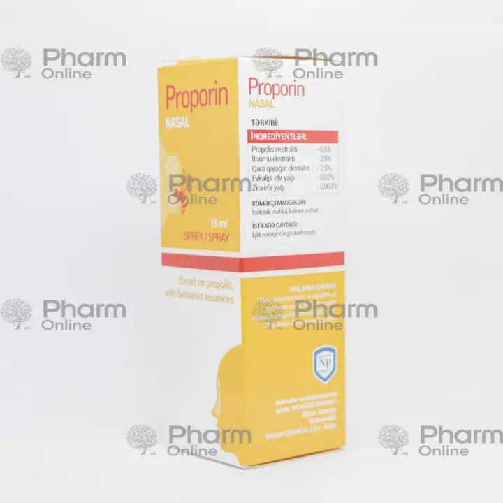 Proporin nazal 15 ml (Sprey) qiyməti | Pharmastore