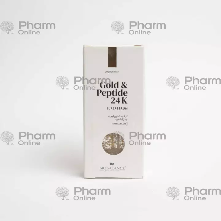Biobalance 24k gold peptide 2% serum 30 ml qiyməti | Pharmastore