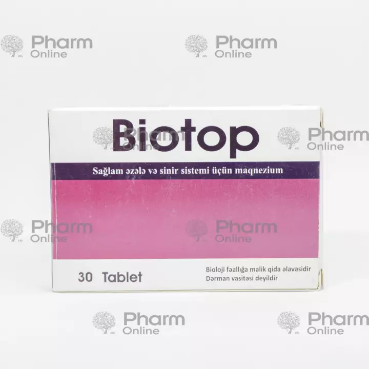 Biotop № 30 (Tabletlər) qiyməti | Pharmastore