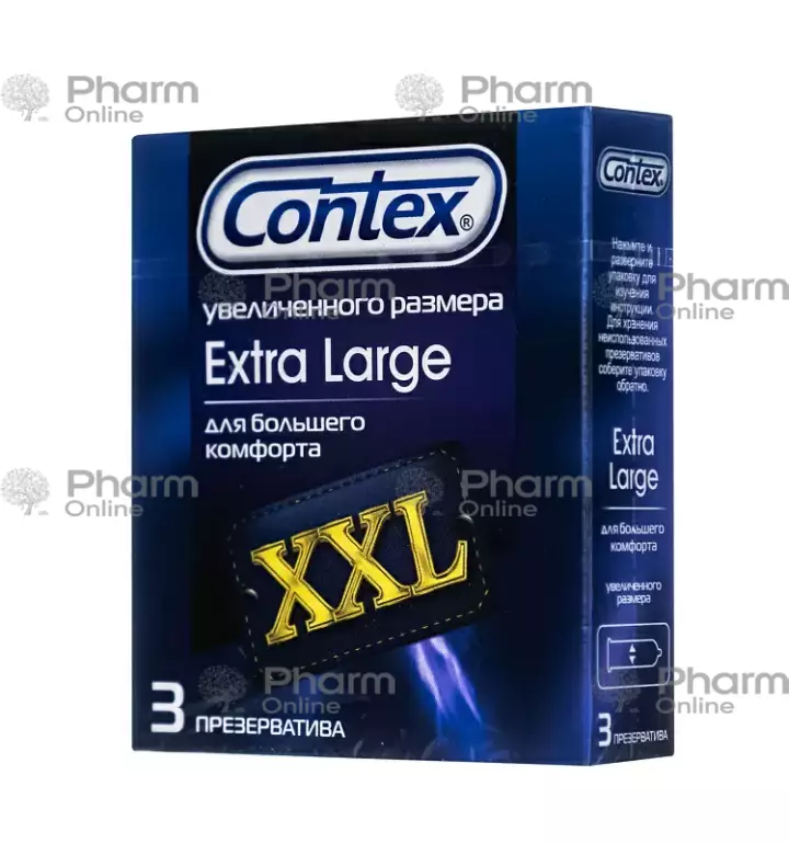 Prezervativ Contex Extra Large (0077) №3 qiyməti | Pharmastore