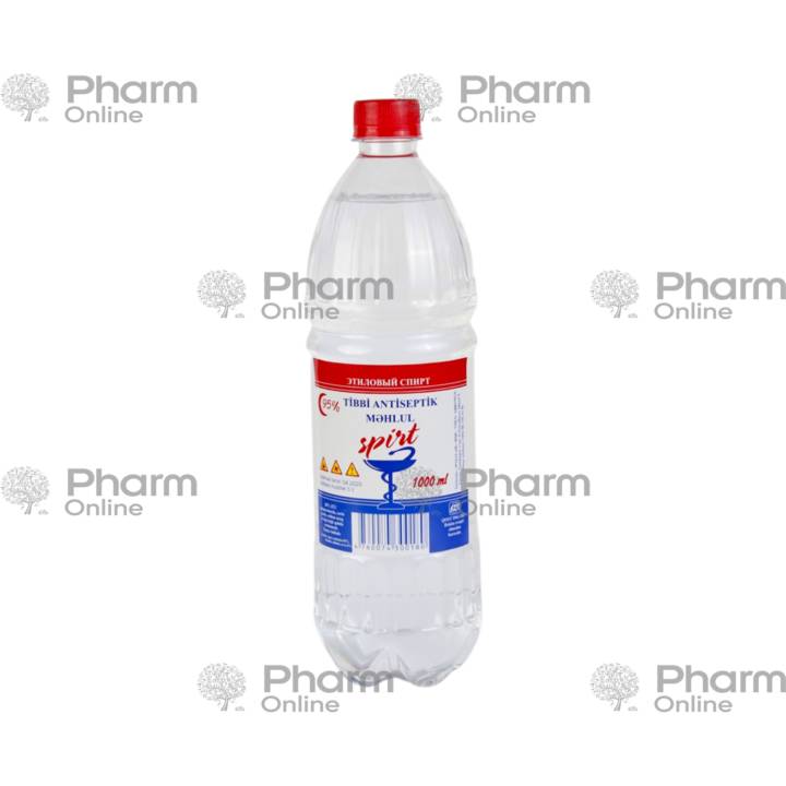 Tibbi spirt 96% (plastik) 1 l (Azərbaycan) qiyməti | Pharmastore