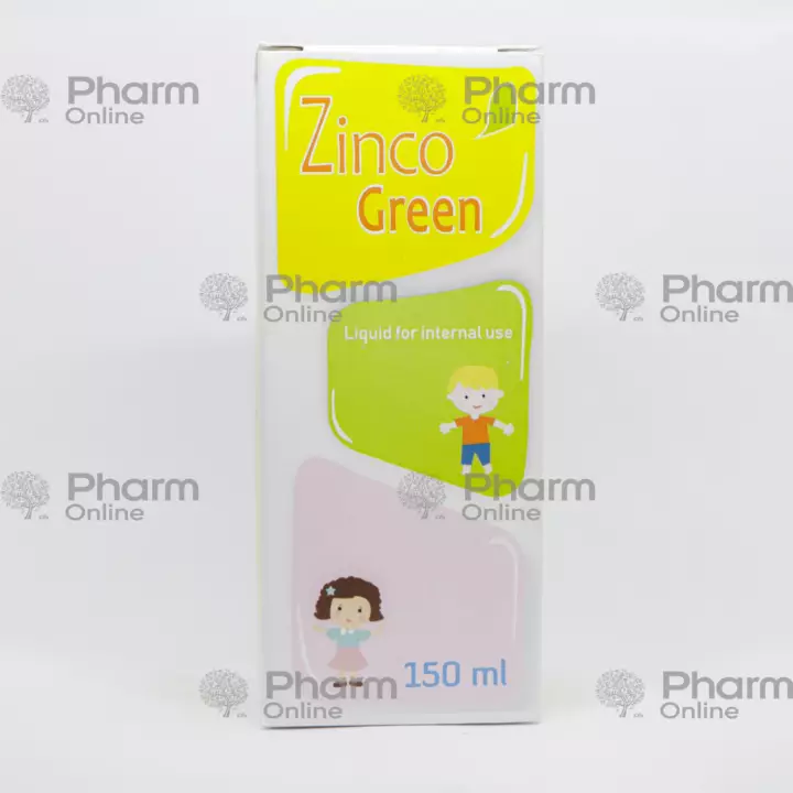Zinko green 150 ml (Sirop)