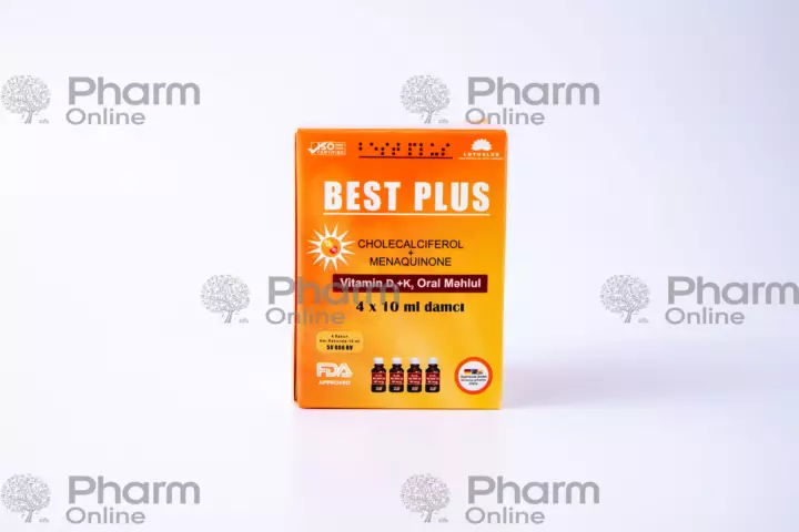 Best plus D2+K2 10 ml №4 (Damcı)