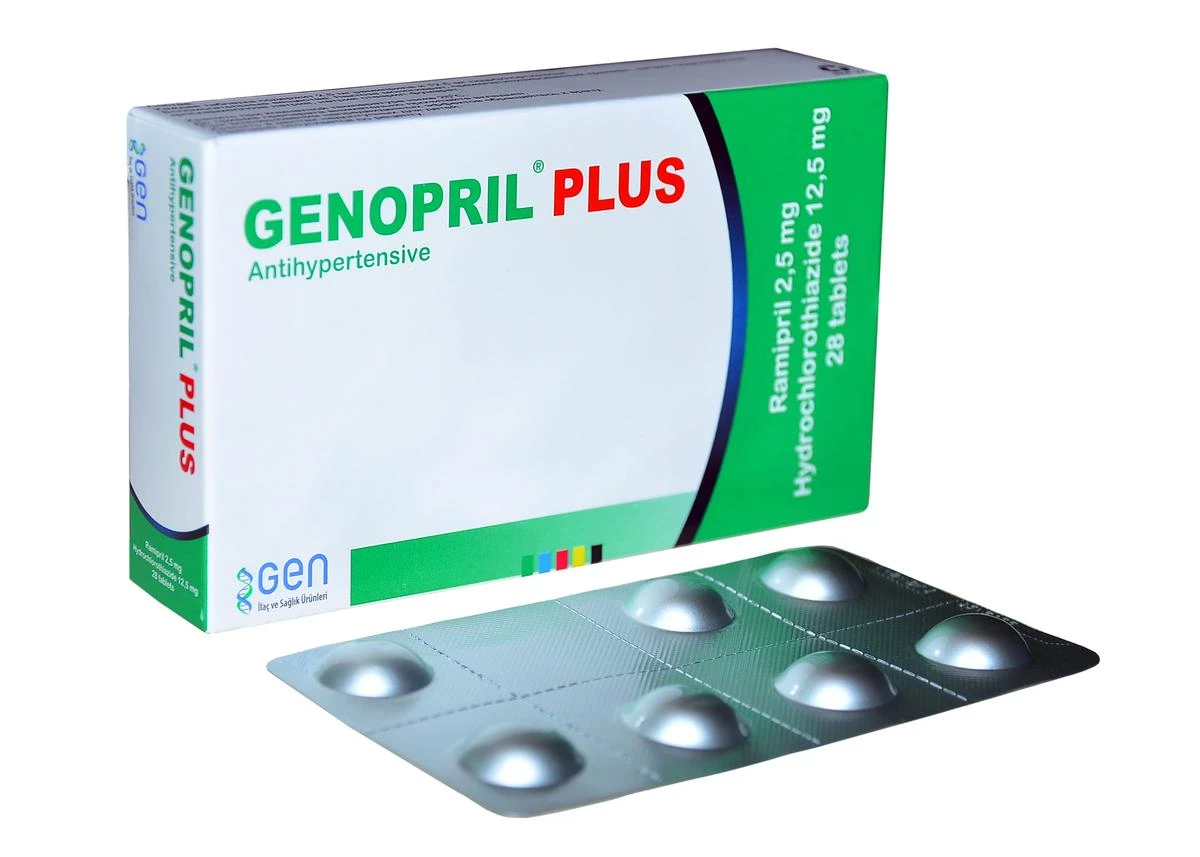 Qenopril plus 2.5 mq/12.5 mq №28 (Tabletlər)