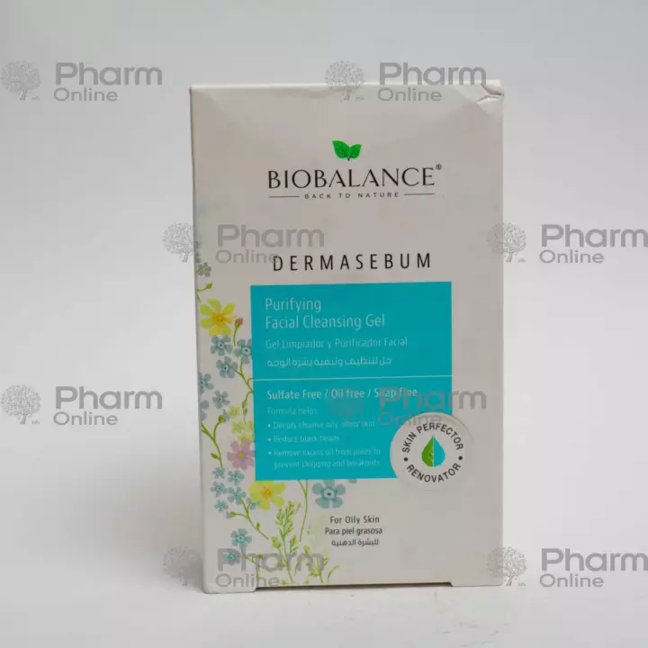 Biobalance Dermasebum Təmizləyici gel 250 ml (Gel)(Türkiyə)