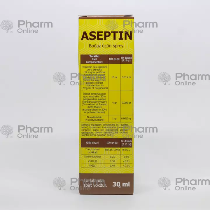 Aseptin 30 ml (Sprey)