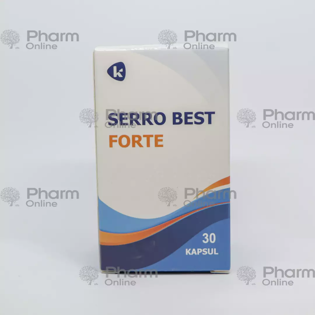 Serrobest forte № 30 (Kapsullar) (Türkiyə) qiyməti | Pharmastore