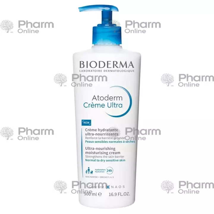 Bioderma atoderm krem ultra 500 + sensibiomiselyar 500 1 L