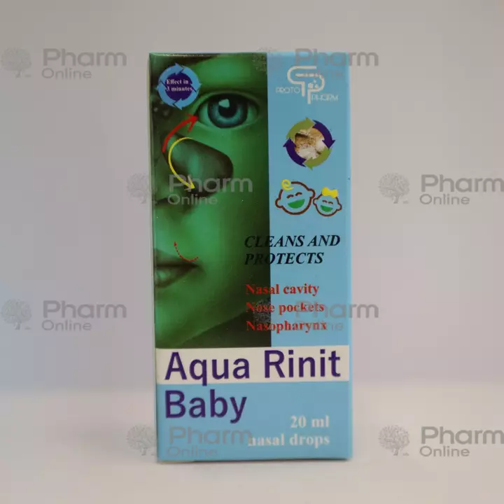 Aqua rhinitis baby 20 ml (Nasal drops) Türkiye)