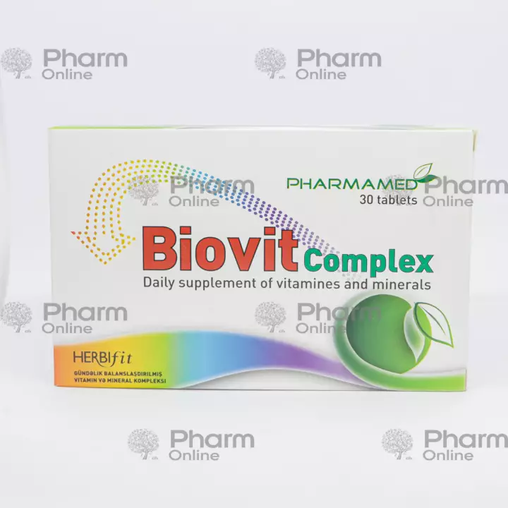 Biovit kompleksi №30 (Həblər) (Pharmamed) (Bosniya) qiyməti | Pharmastore
