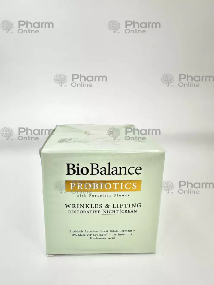 Biobalance Probiotics Qırışları Qaldıran Gecə kremi 50 ml