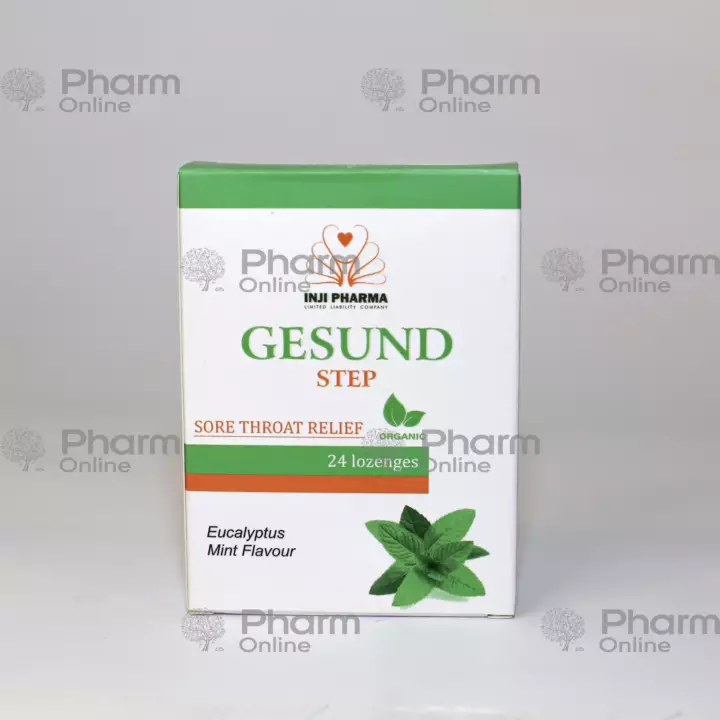 Gesund Step (evkalipt nanəsi) № 24 (Lozenges) (Türkiyə)