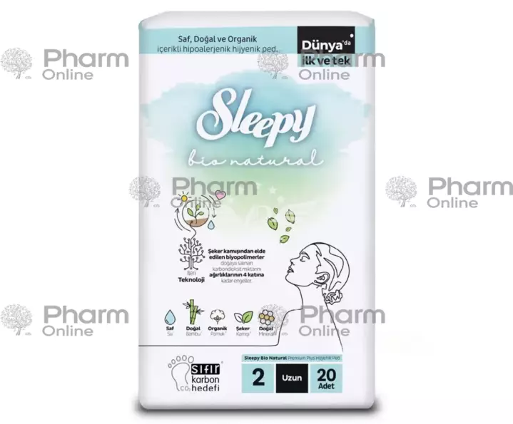 Sleepy Bio Natural 2 pads (7947) № 20 price | Pharmastore